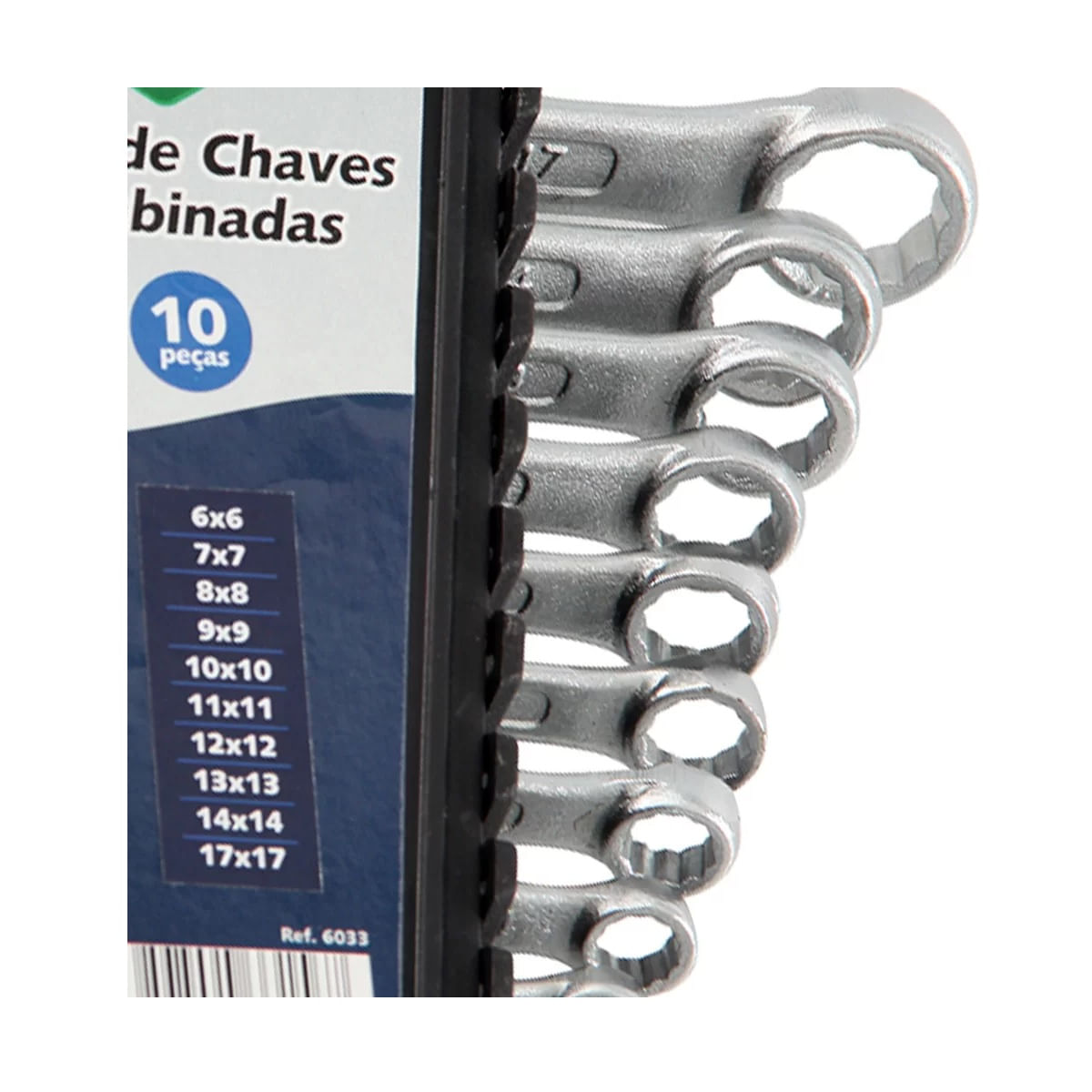 Jogo De Chaves Combinadas 10 Peças De 6 Á 17mm Brasfort - Carrefour