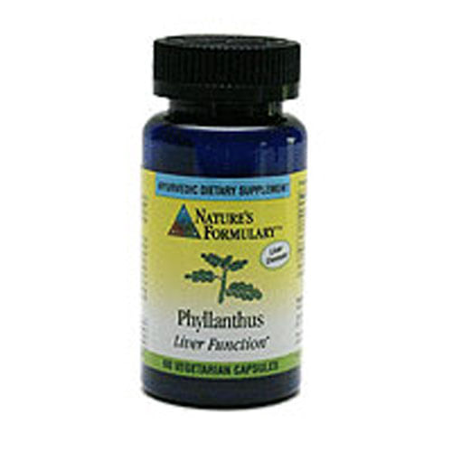 Phyllanthus 60 Cápsulas Vegetais Da Natures Formulary (pacote Com 4 ...