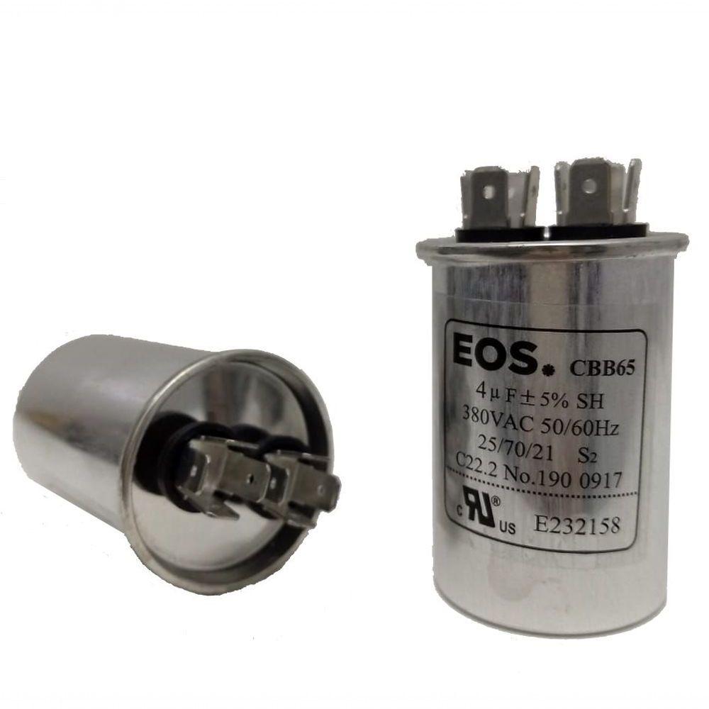 Capacitor 4 Uf 380v Copo Aluminio - Carrefour