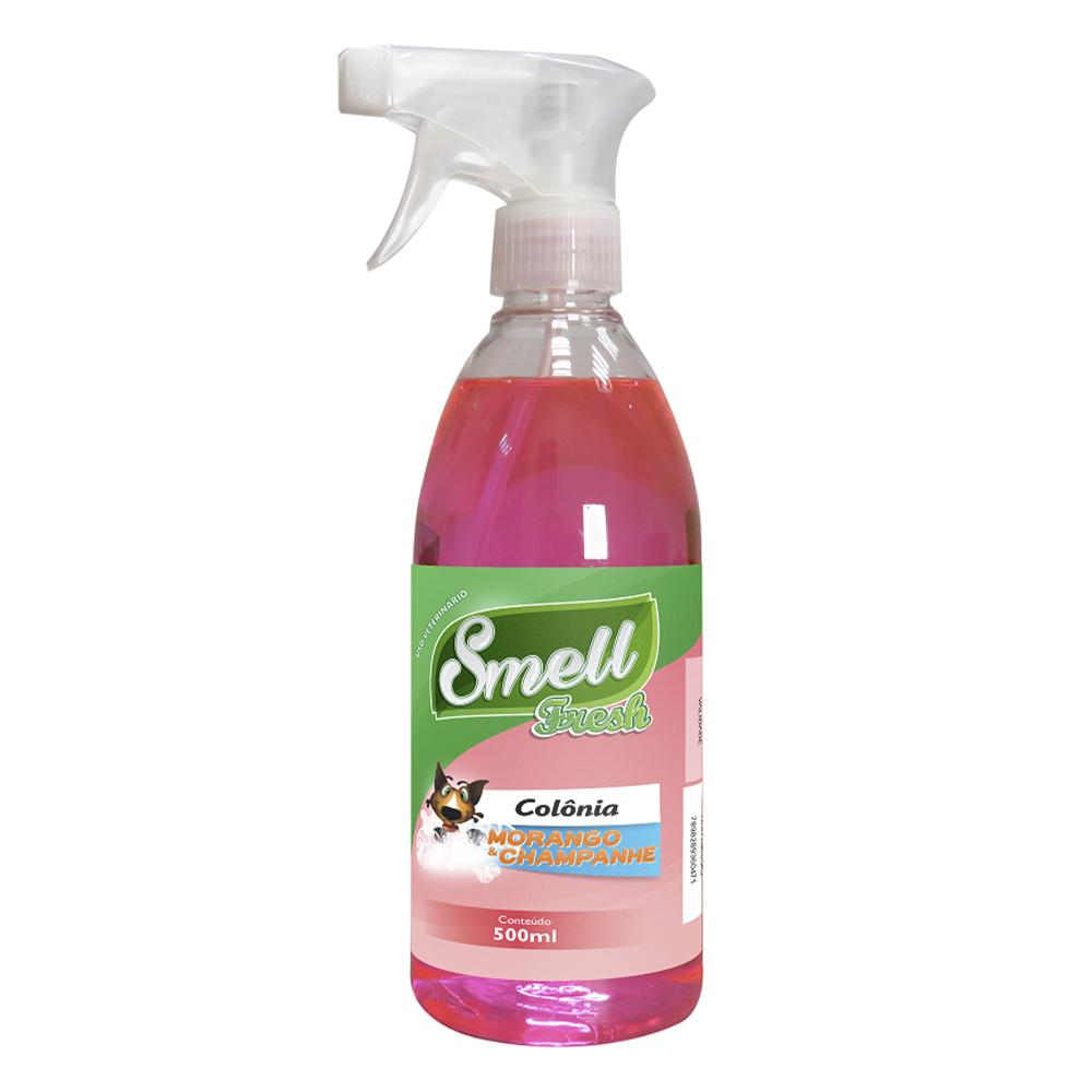 Colônia Vetsense Smell Fresh Morango E Champagne Para Cães E Gatos ...