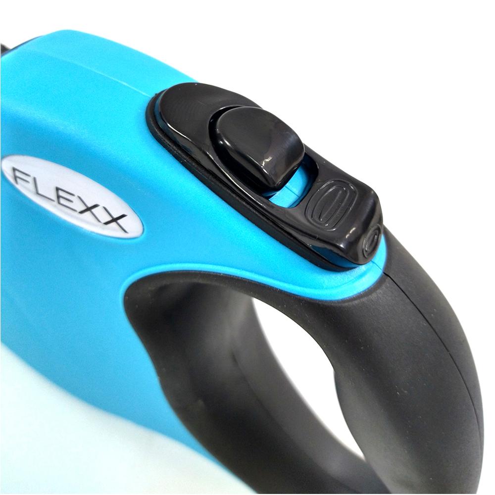 Guia Retrátil Flexx Azul - Tam. M - Carrefour