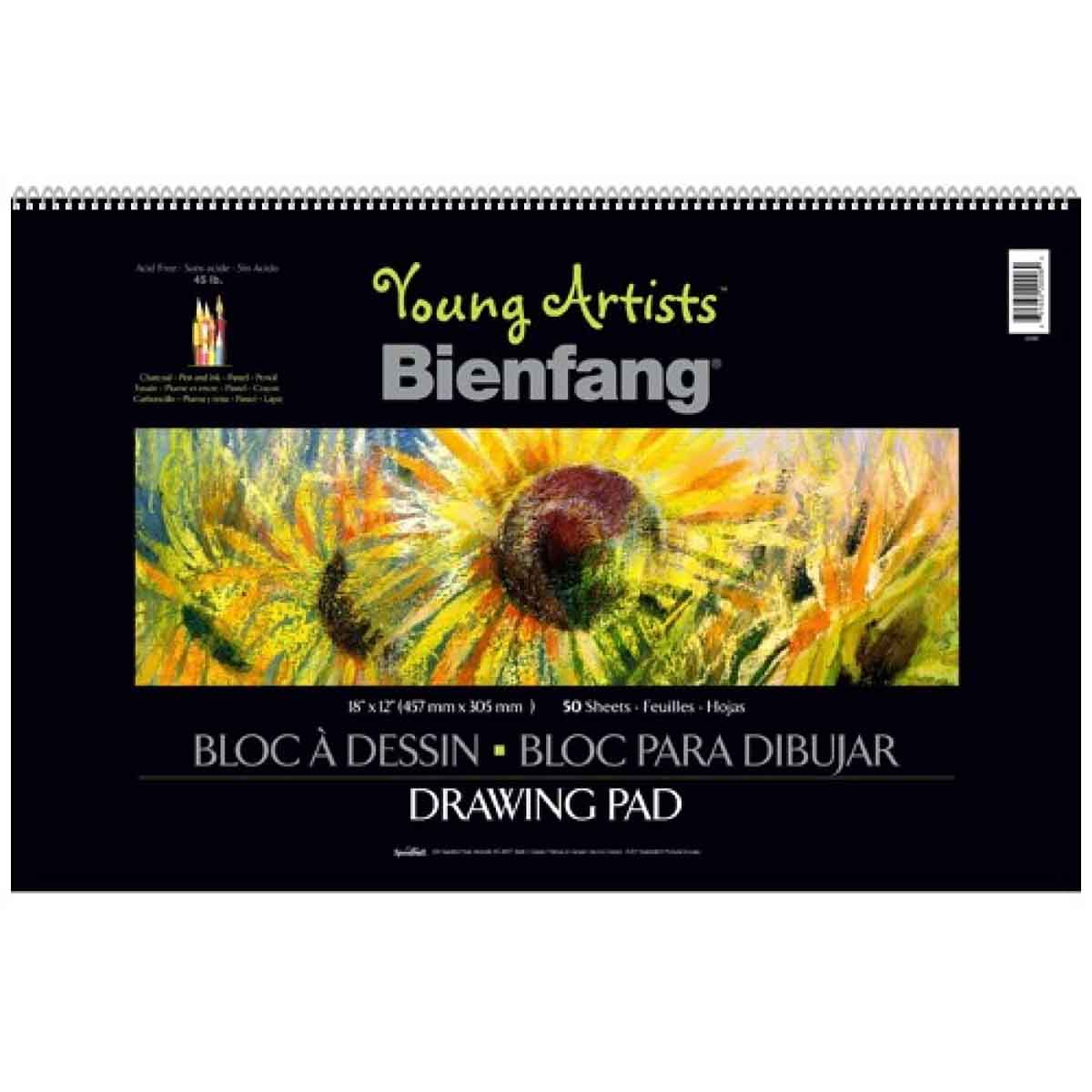 Bloco Drawing Bienfang 45lb 457x305mm 50 Folhas - Carrefour