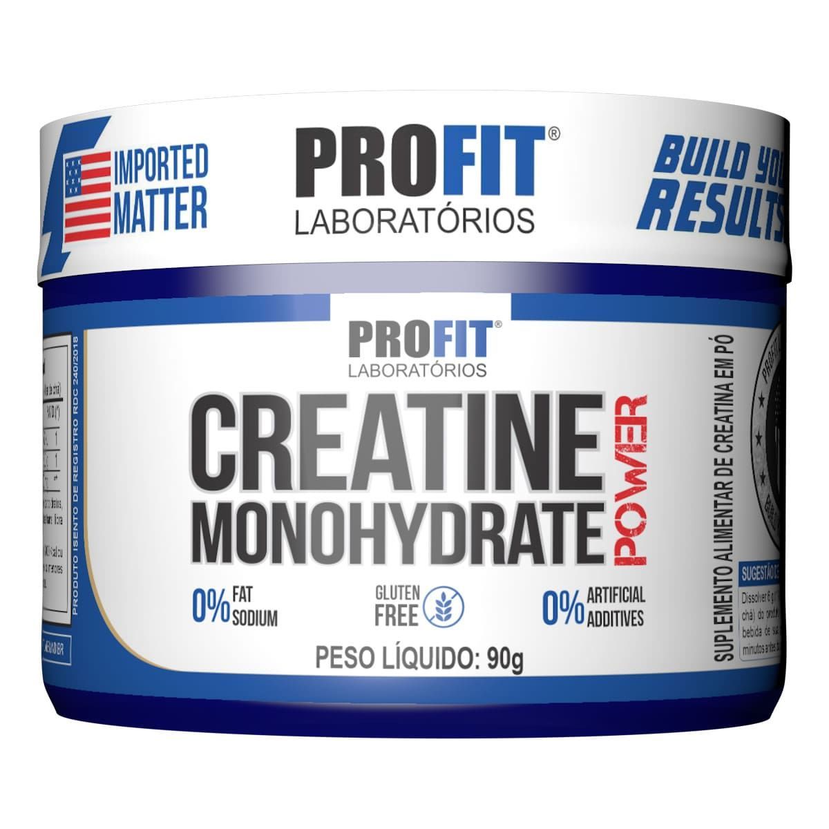 Creatine Monohydrate Power - 90g Sem Sabor - Profit - Carrefour