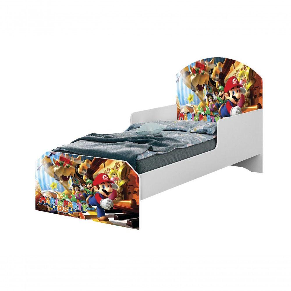Cama Infantil Mario Bros Adesivada - Carrefour