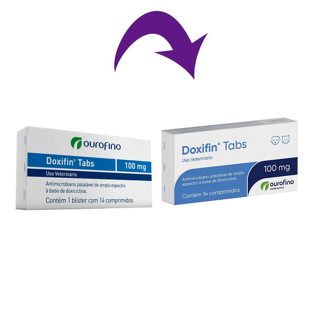 Antimicrobiano Ourofino Doxifin Tabs 14 Comprimidos - 100 Mg - Carrefour