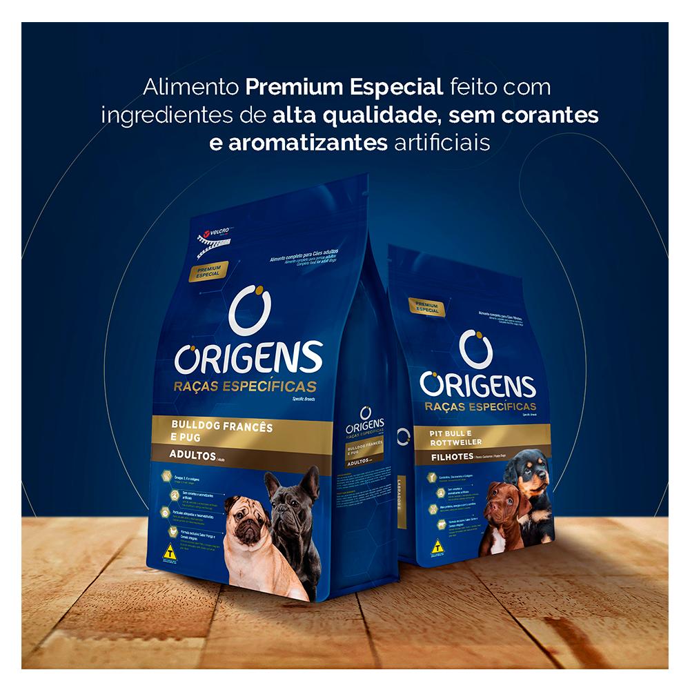 Ração Seca Origens Premium Especial Raças Específicas Para Cães ... Ração Seca Origens Premium Especial Raças Específicas Para Cães ...