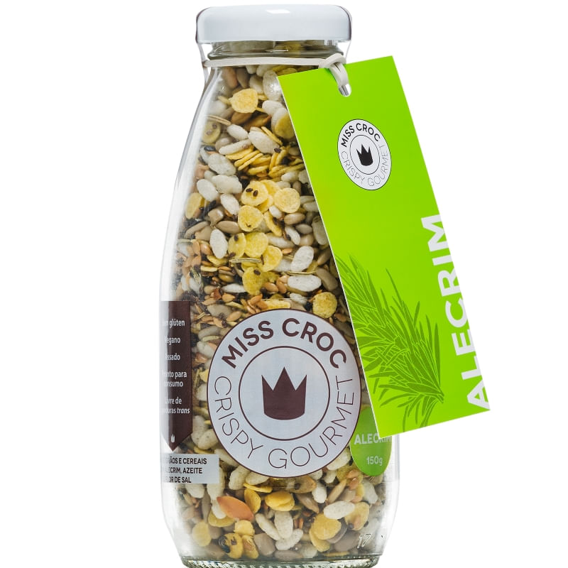 Kit 3x: Granola Crispy Alecrim Garrafa Miss Croc 150g - Carrefour