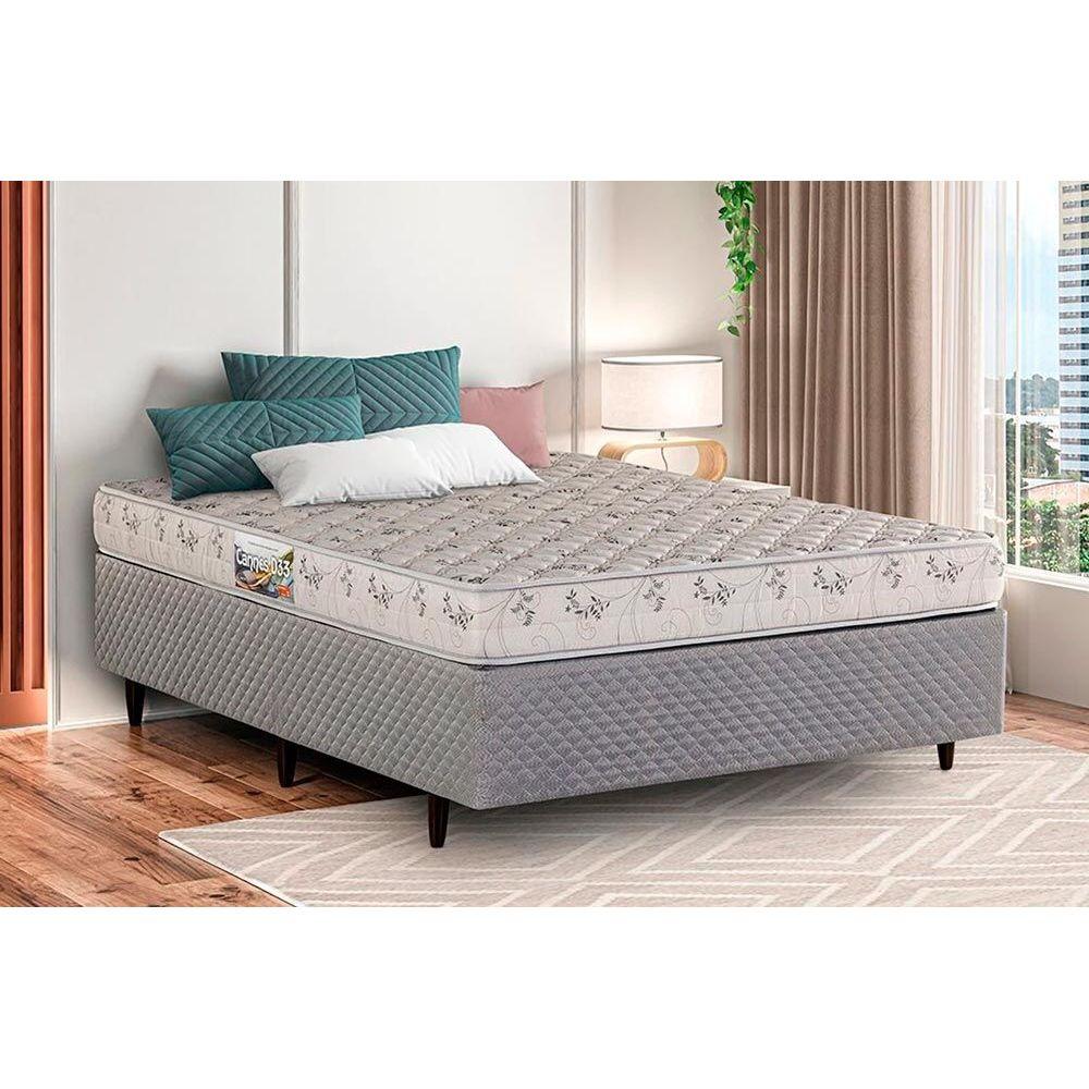 Colchao Casal Espuma D33 Cannes 138x188x14 Herval - Carrefour Colchao Casal Espuma D33 Cannes 138x188x14 Herval - Carrefour