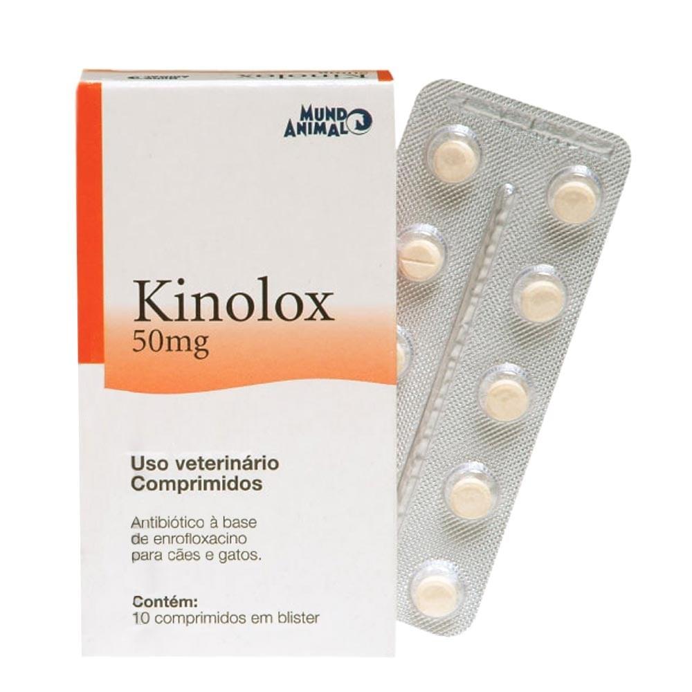 Kinolox 50mg - 10 Comprimidos - Carrefour