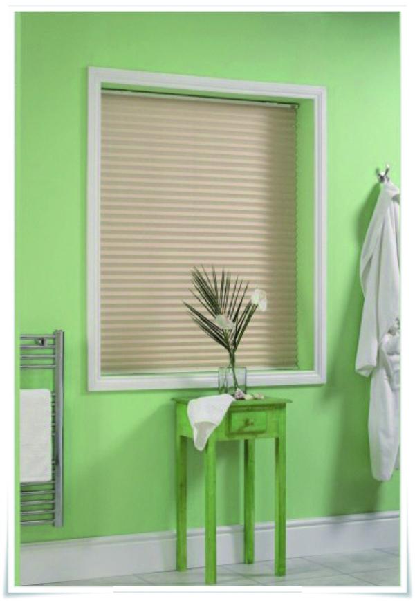 Persiana Horizontal PVC 25mm Bege 100 (L) x 163 (A) cm Cortina e Kit ...