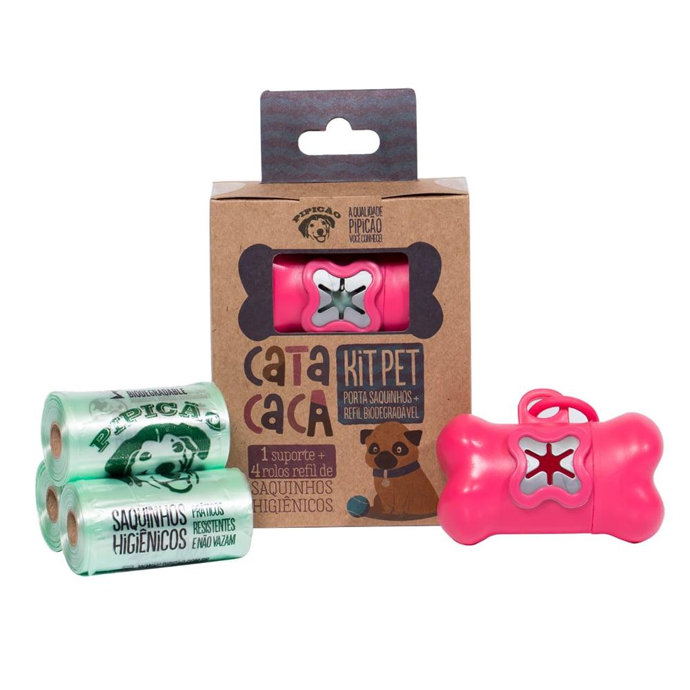Kit Pipicão Cata Caca Rosa - Tam. Único - Carrefour