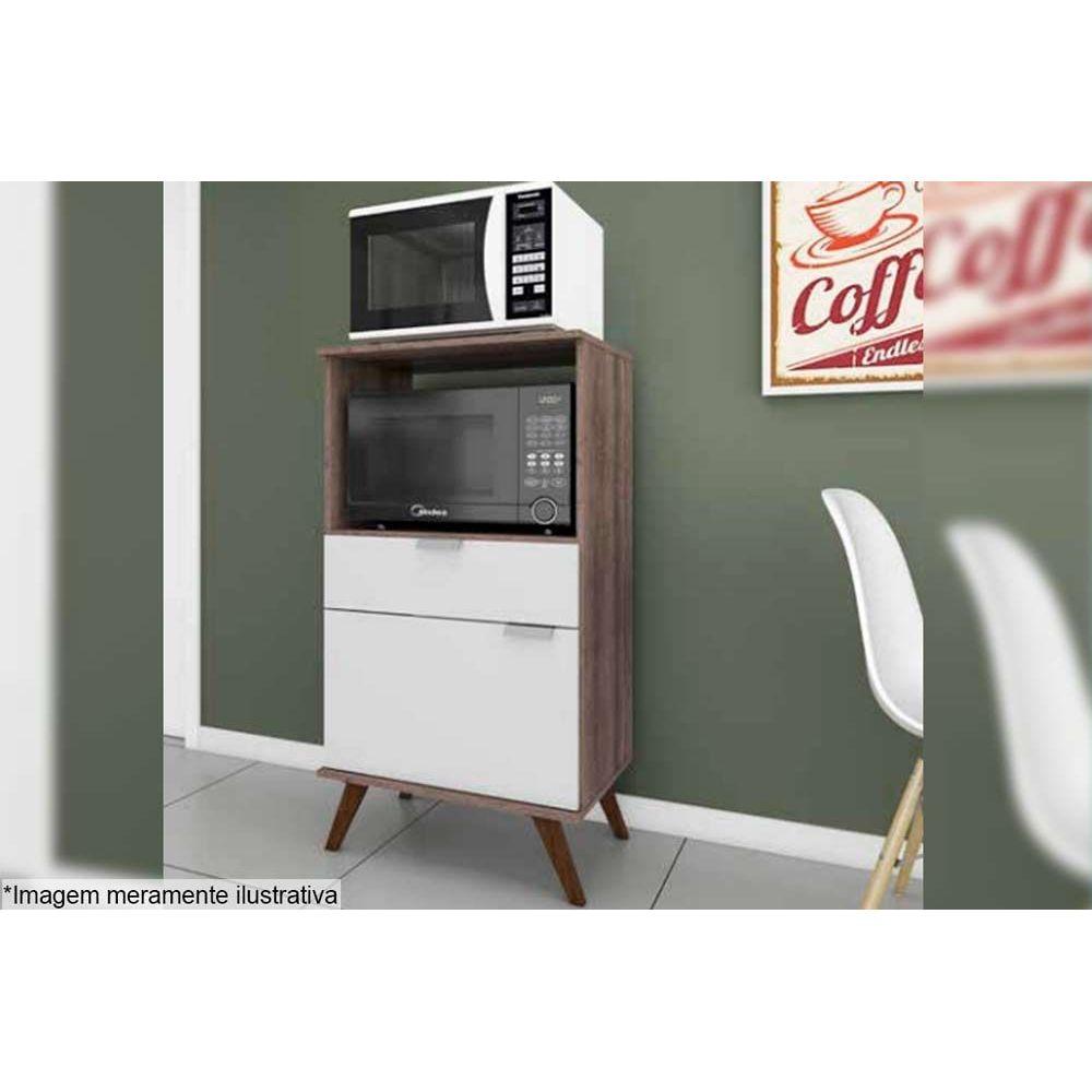 Balcao Multiuso Cozinha Rt 3114 C 1 Porta E 1 Gaveta P Forno Rustico ...