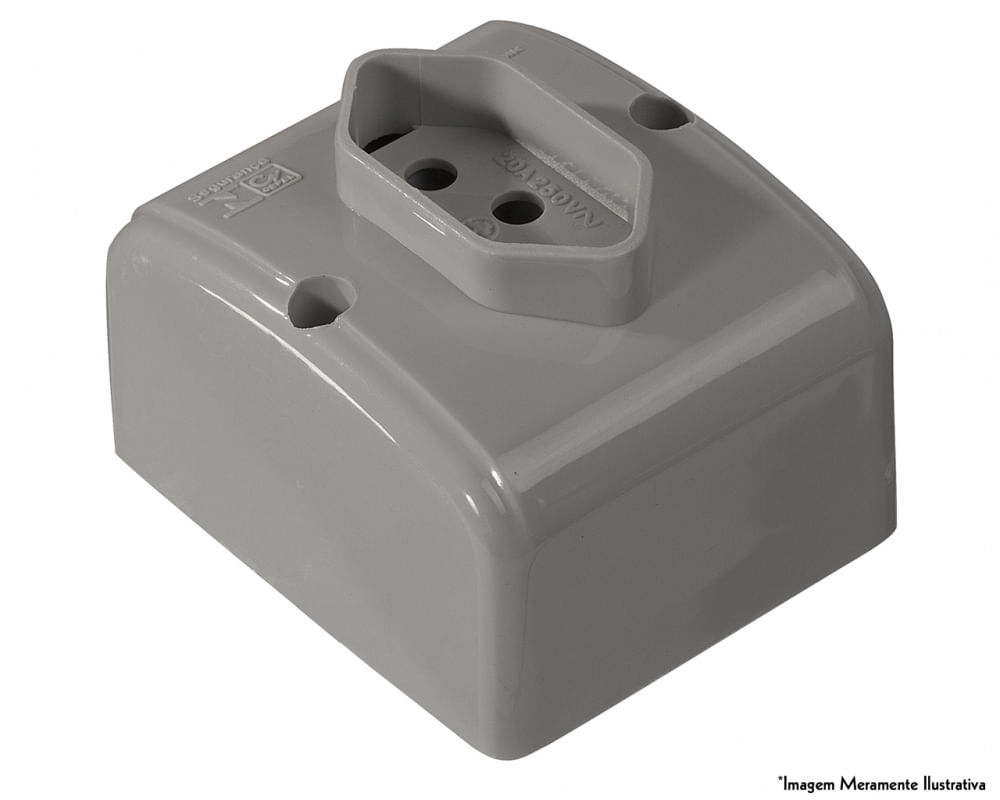 Tomada Ext 2p+t 20a 250v Terpb20 3 39121 C 10pcs - Carrefour