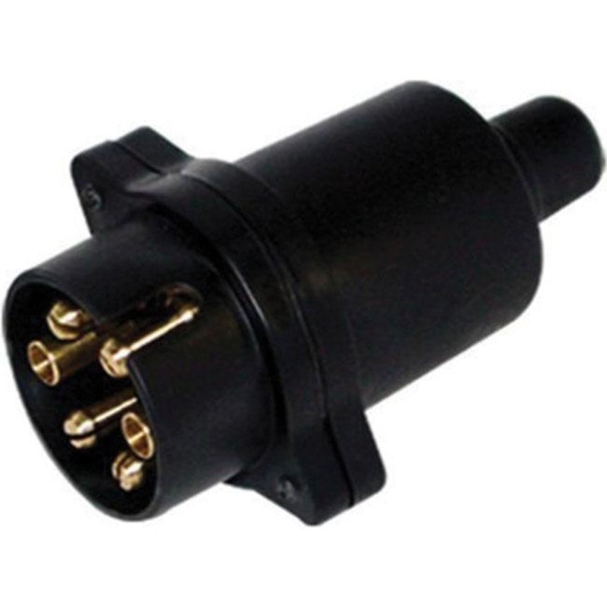 Tomada para Engate Macho 7 Polos Preta - Carrefour