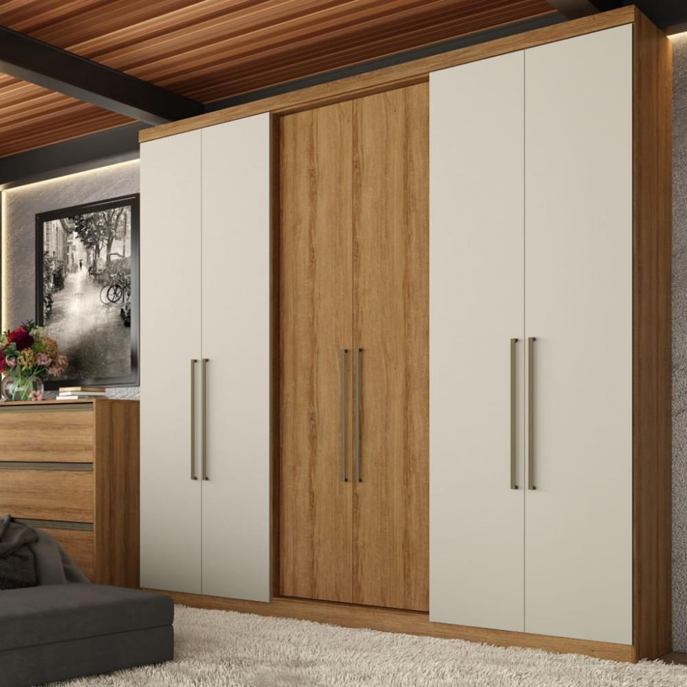 Guarda Roupa Casal 6 Portas Presence Thb - Carrefour