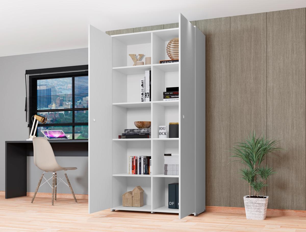 Armario Multiuso 2 Portas Costa Rica Branco Casa Mobilia - Carrefour