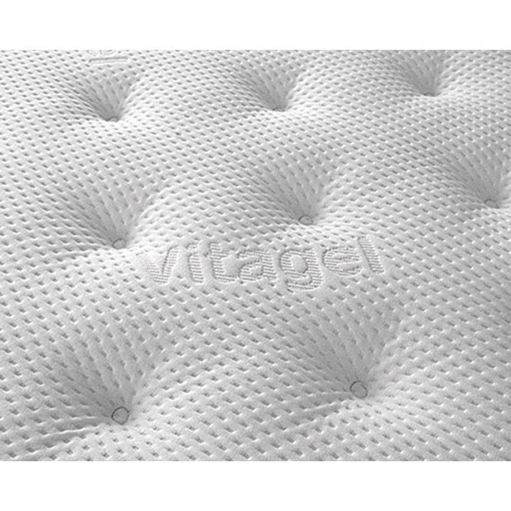 Cama Box + Colchão Castor King Super Luxo Vitagel One Face Pocket ...
