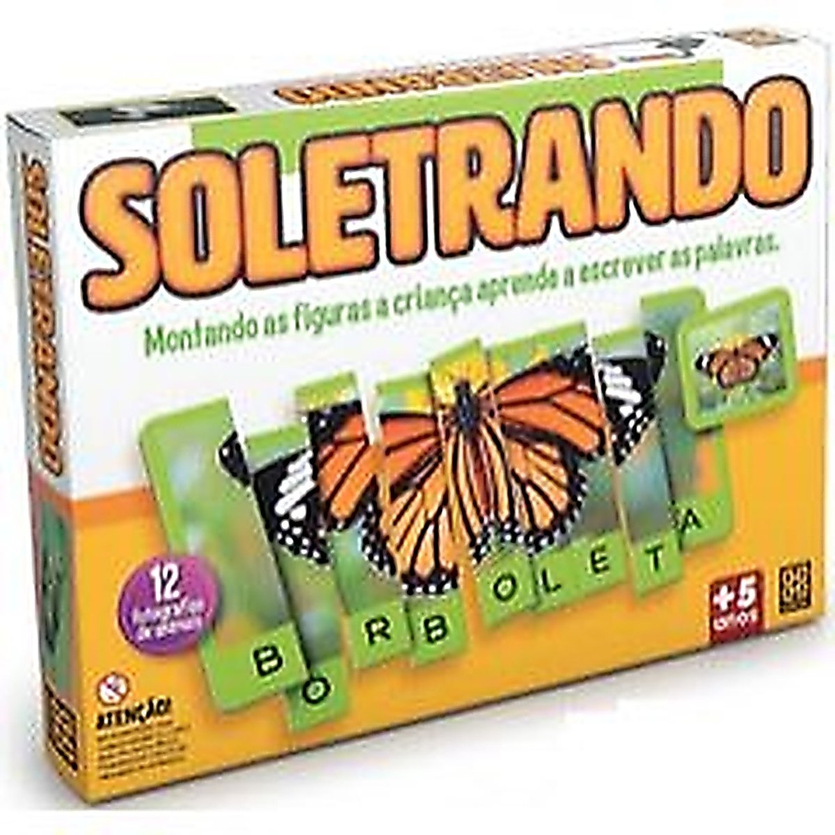 Jogo Soletrando 12 Figuras Grow 1690 - Carrefour