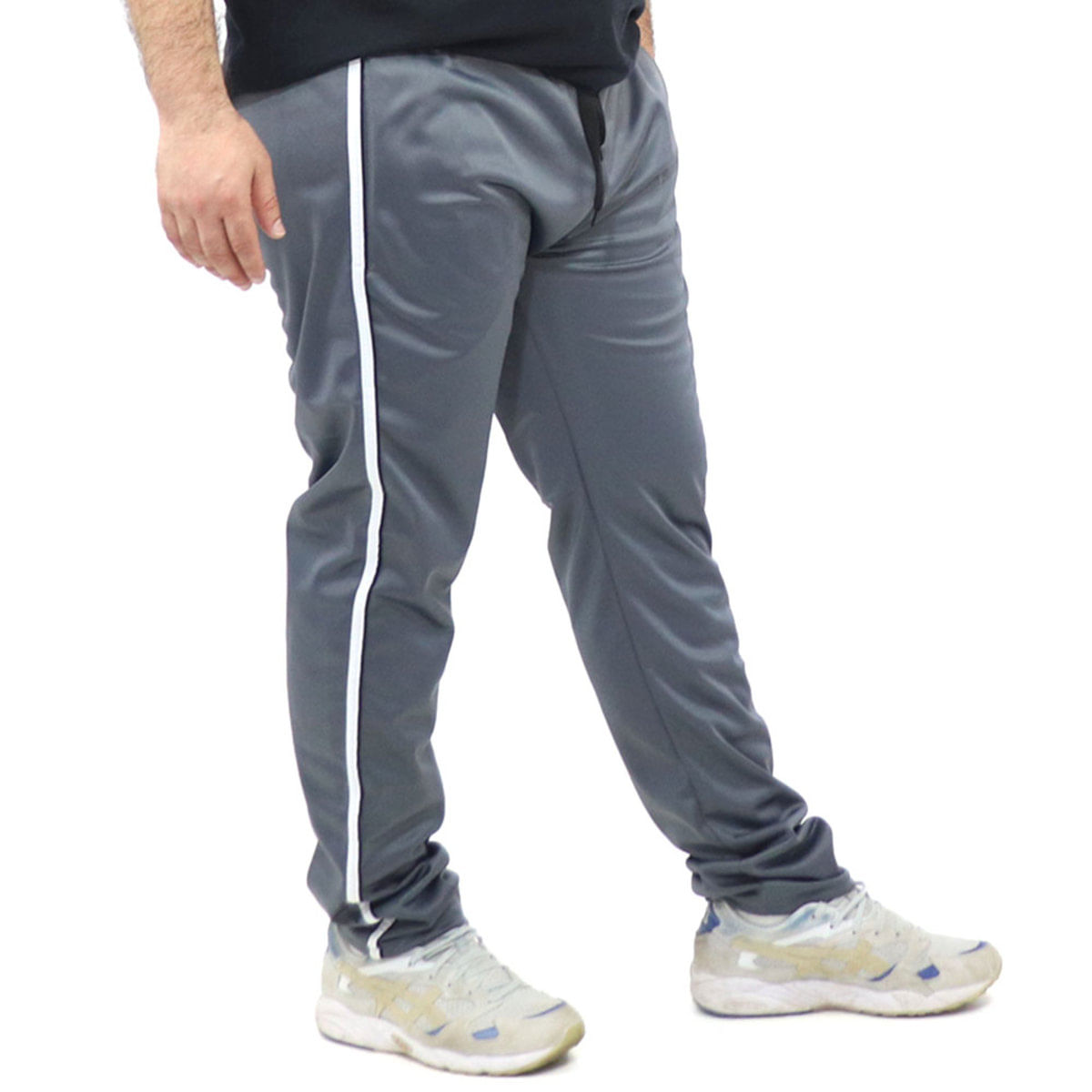 Calça Masculina Sport Poliamida Plus Size Flanelada Listra - Carrefour