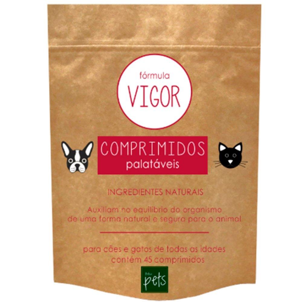 Suplemento Funcional Botica Animal Fórmula Vigor Para Cães E Gatos - 45 ...
