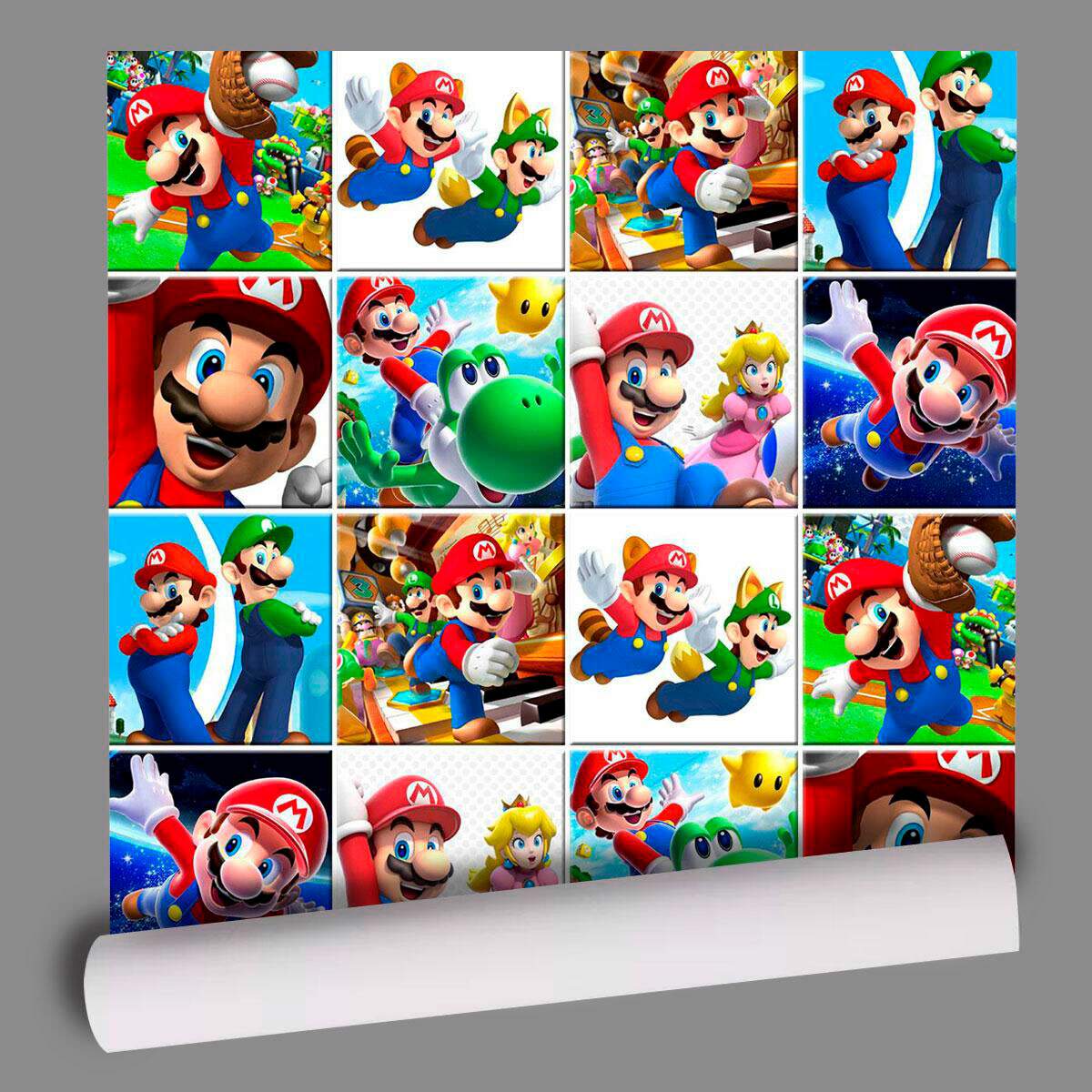 Papel De Parede Mario World-60x300cm - Carrefour
