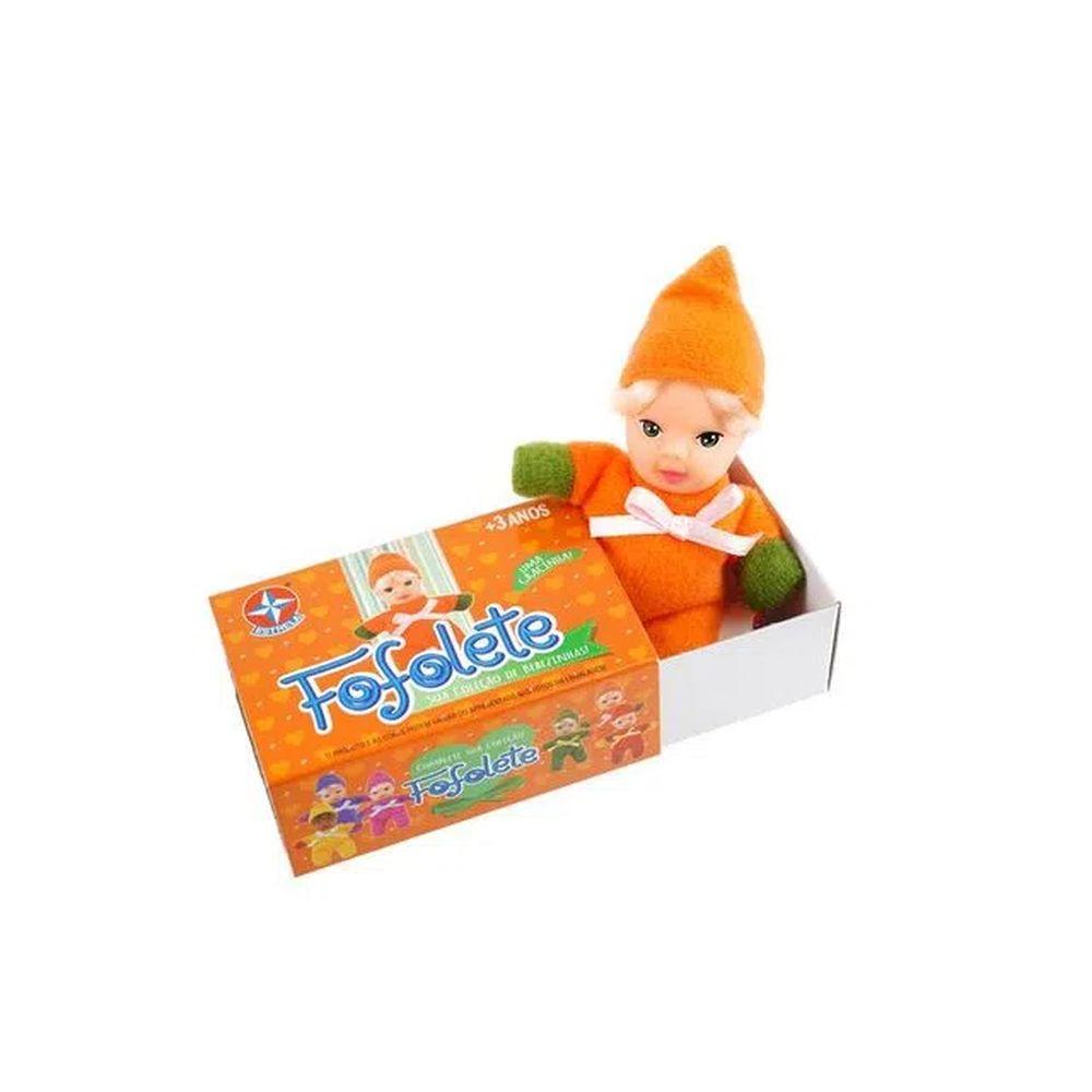 Boneca Fofolete Laranja 9 Cm - Estrela - Carrefour