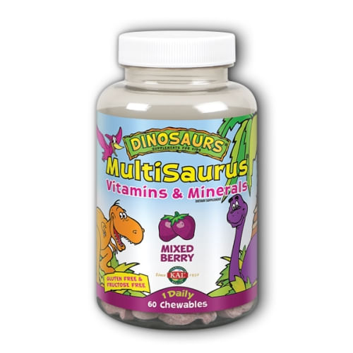 Multisaurus Mixed Berry 60 Mastigáveis Da Kal (pacote Com 6) - Carrefour