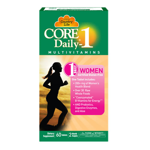 Core Daily 1 Women 60 Ct Da Country Life (pacote Com 4) - Carrefour