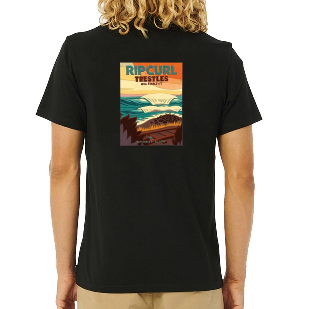Camiseta Rip Curl Wsl Finals Stack Preta - Carrefour Camiseta Rip Curl Wsl Finals Stack Preta - Carrefour