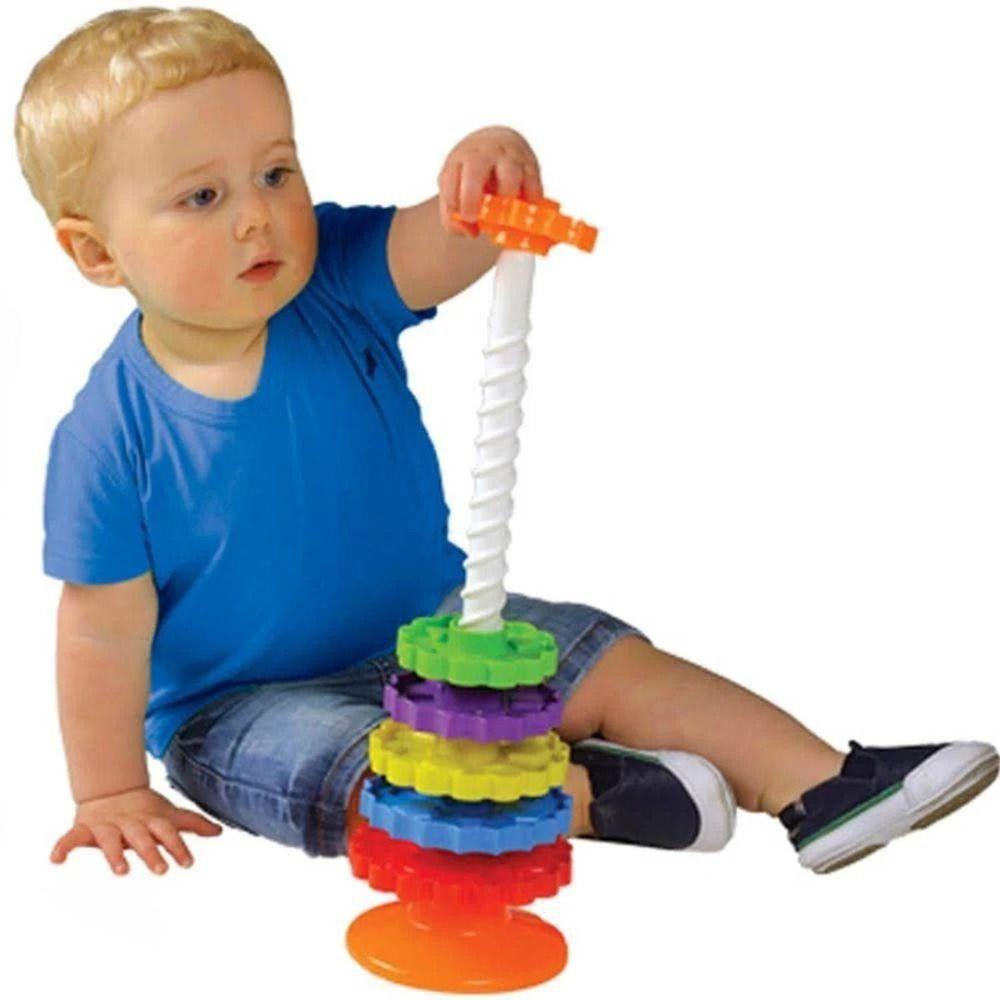 Brinquedo Educativo Giro Mágico 8 Peças Dismat - Mk326 - Carrefour