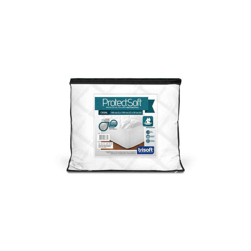 Protetor De Colchão Casal Impermeável - Protect Soft Trisoft - Carrefour