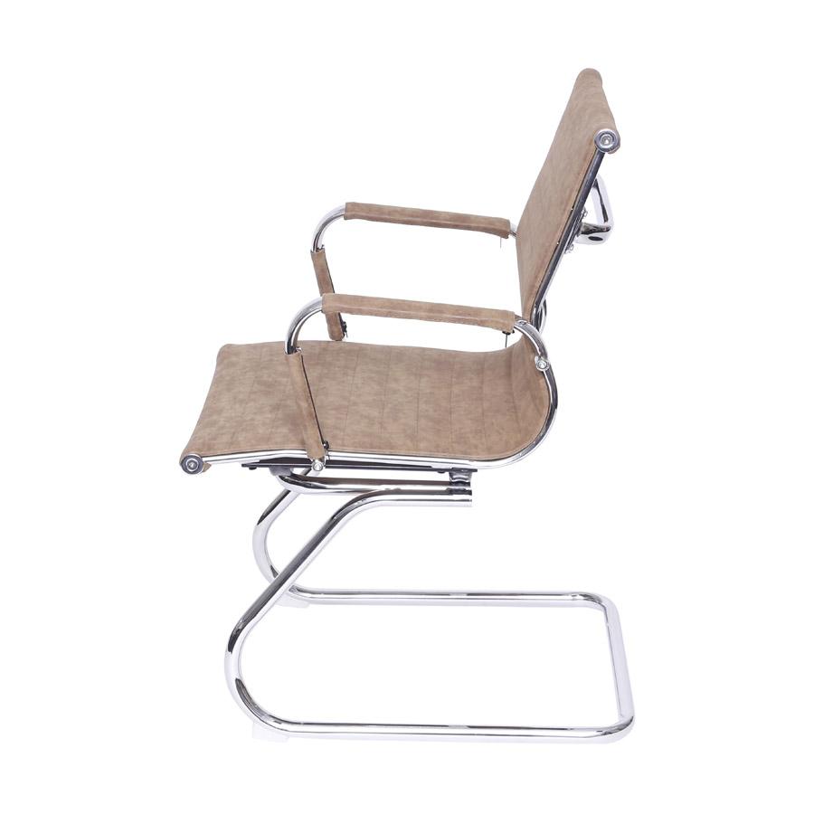 Cadeira Esteirinha Corino Retro Castanho Base Fixa - Carrefour