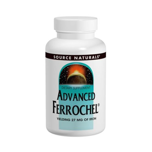 Advanced Ferrochel 180 Tabs By Source Naturals - Carrefour