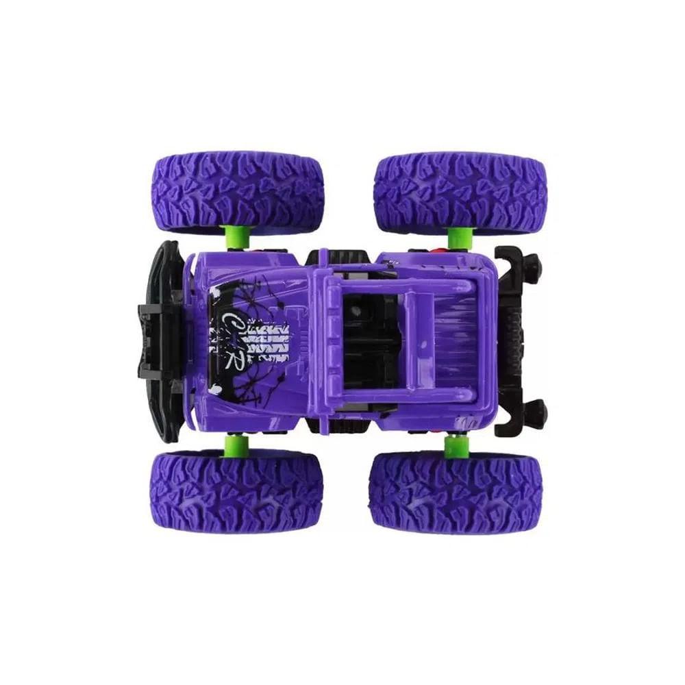 Carrinho Monster Speed City R3014 Roxo - Bbr Toys - Carrefour