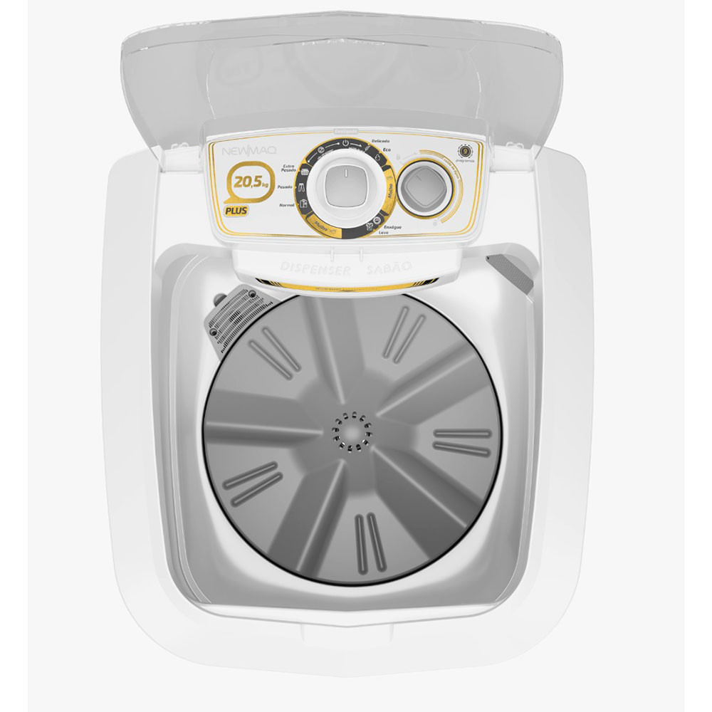 Lavadora Plus 20,5k 400w Com Big Dispenser E Agitador Autolimpante ...