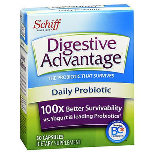 Sustenex Daily Probiotic 30 Cápsulas Da Digestive Advantage (pacote Com ...