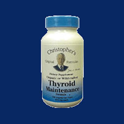 Thyroid Maintenance 100 Cápsulas Vegetais Da Dr. Christophers Formulas (pacote Com 6) - Carrefour