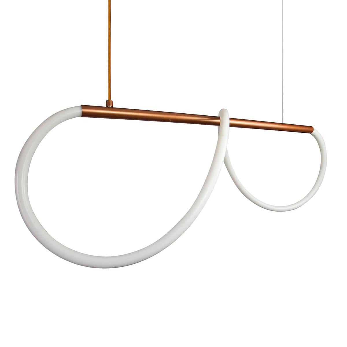 Lustre Design Moderno Rope 38w - Silicon Led 3000k - Bronze - Carrefour