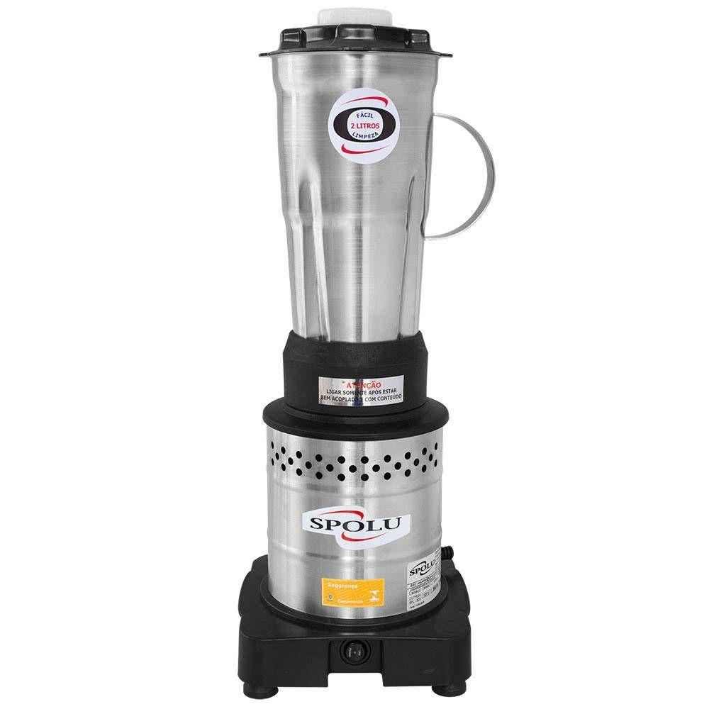 Liquidificador Alta Rotaçao Inox 2 Litros Spl-022x 220v - Spolu - Carrefour