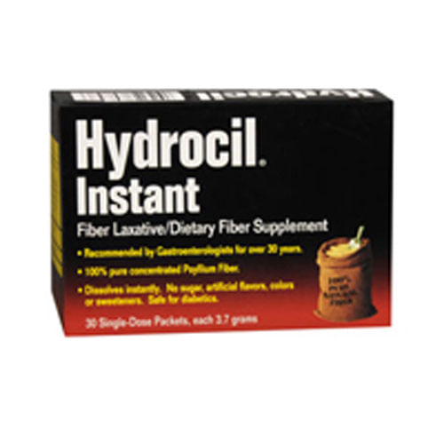 Pacotes De Laxante De Fibra Instantânea Hydrocil 30 Cada Por B-f-i ...