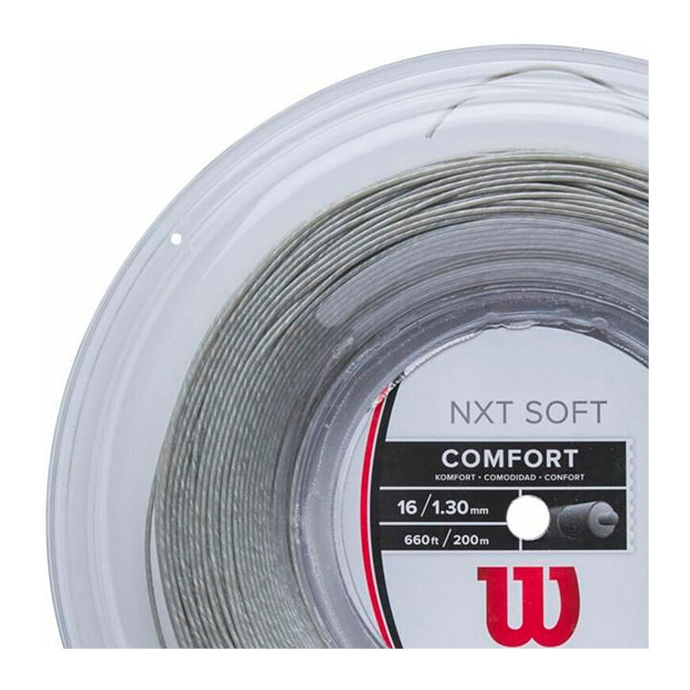 Corda Raquete Tênis Wilson Nxt Soft 16 1.30mm 200m - Carrefour