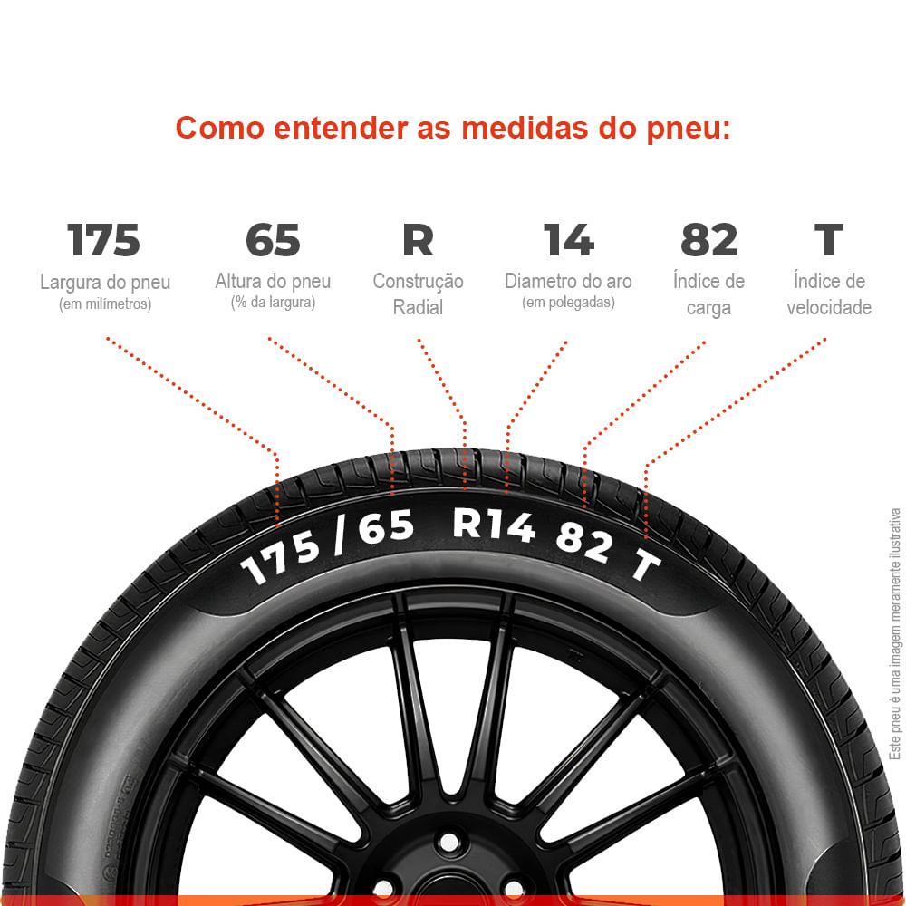 Kit 2 Pneu Pirelli Aro 14 175/65r14 82t Cinturato P1 - Carrefour