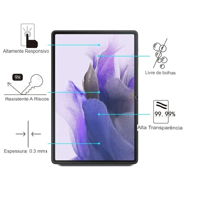 Película de Vidro HD 9H Temperada para iPad 10ª Geração New 10.9 ...