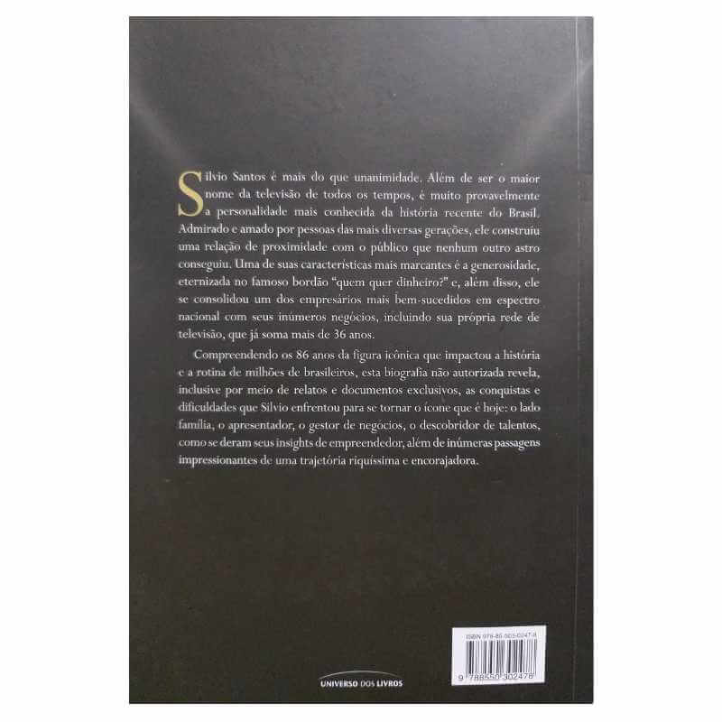 Livro Silvio Santos A Biografia Márcia Batista E Anna Medeiros A ...
