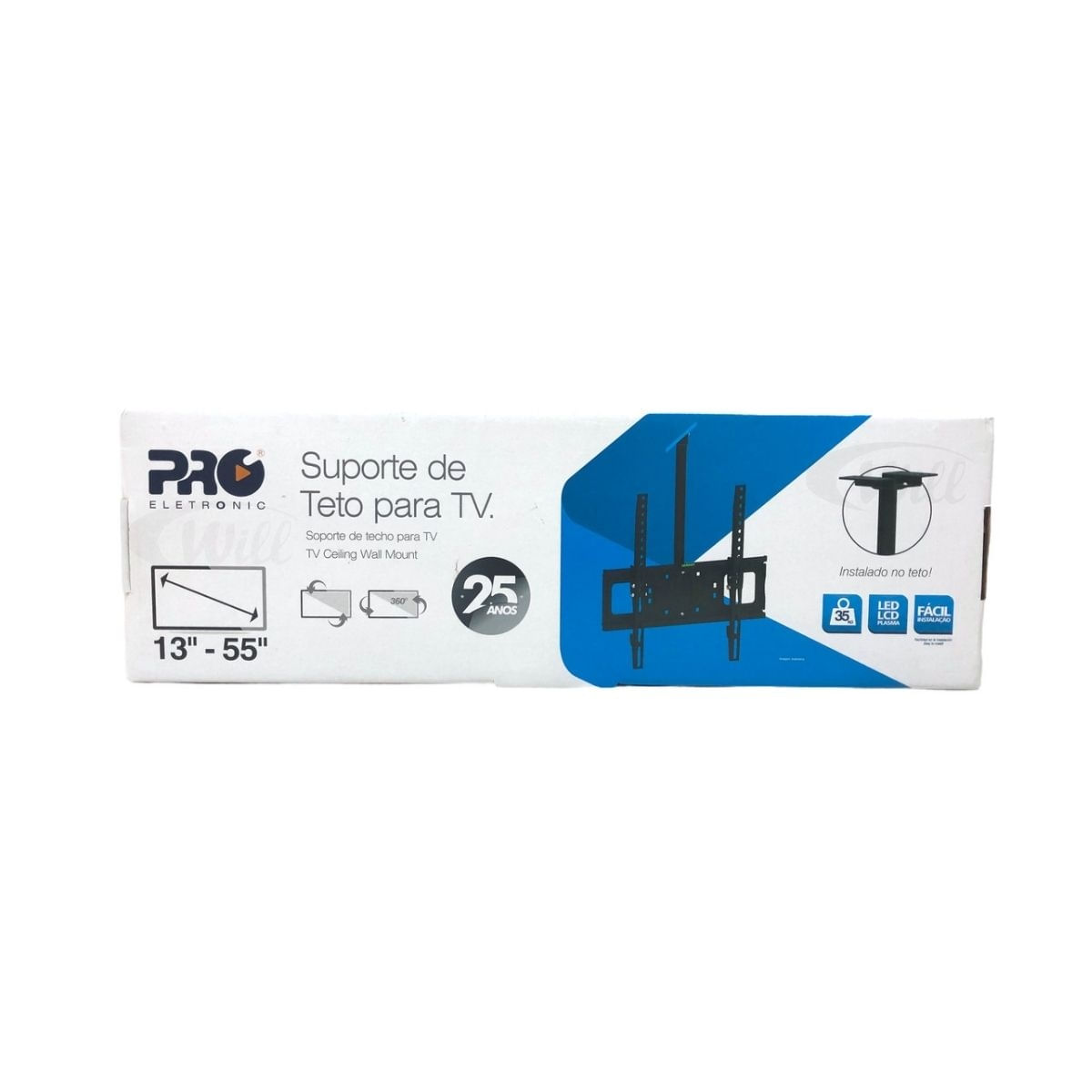 Suporte Tv Teto - 13 A 55 Pol - Pqst-at55t - Proeletronic - Carrefour