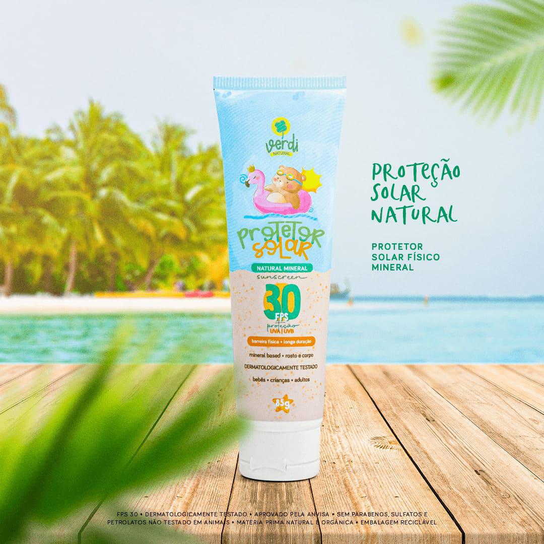 Protetor Solar Físico Mineral Verdi Natural - Carrefour