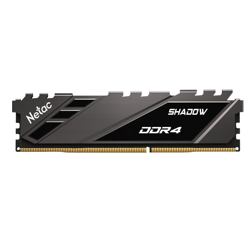 Memória Ram Pc Netac 16gb Shadow Ddr4-3200 C16 Grey - Carrefour