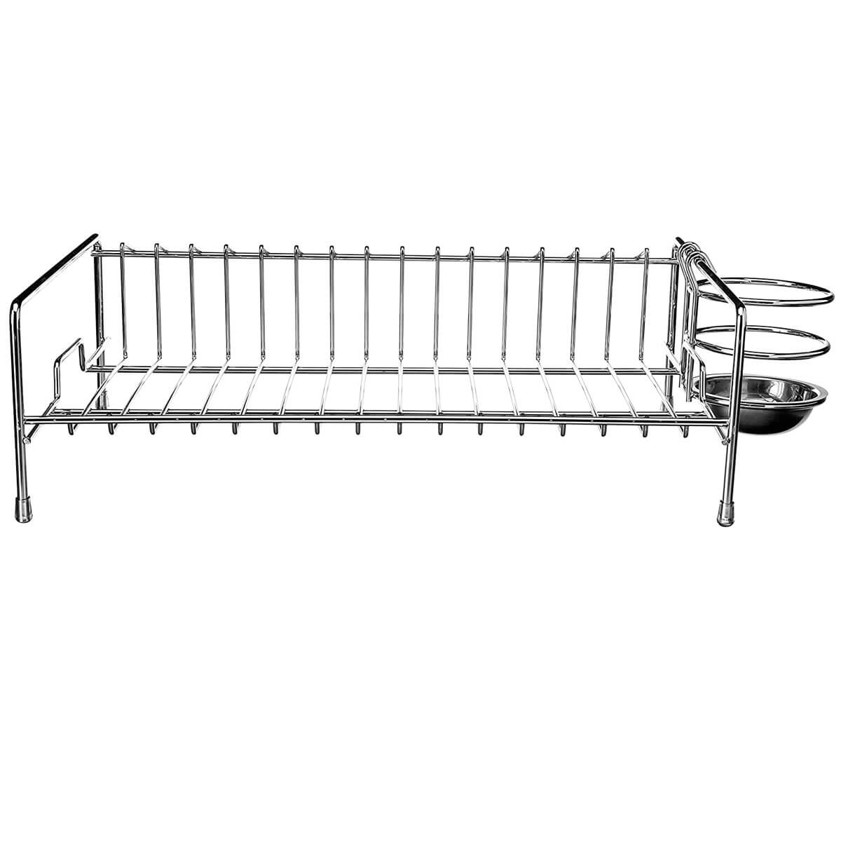 Escorredor De Louças Aço Inox Cozinha Nina Para Bancada De Pia Schmitt ...