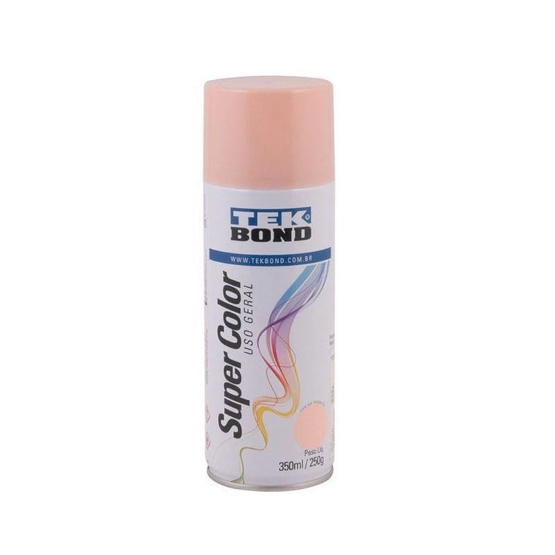 Tinta Spray Rosa Brilho Uso Geral 350ml Tekbond - Carrefour