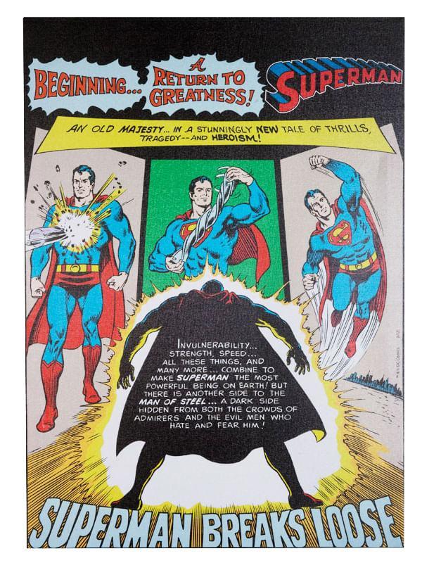 Quadro Tela Superman Dc Breaks - Carrefour